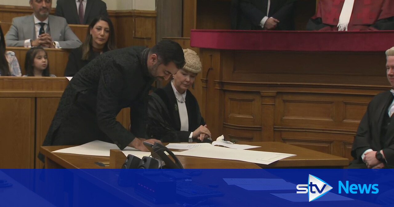 Humza Yousaf officially sworn in as Scotland's First Minister | STV News