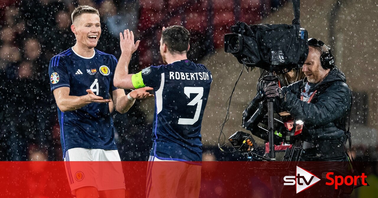 Scotland top Euro 2024 qualifying group with historic 2-0 win over ...