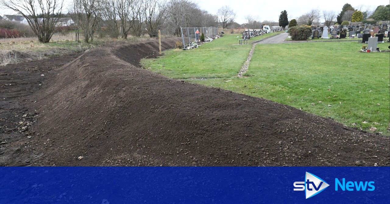 New cemetery barrier built to protect the graves of babies after ...
