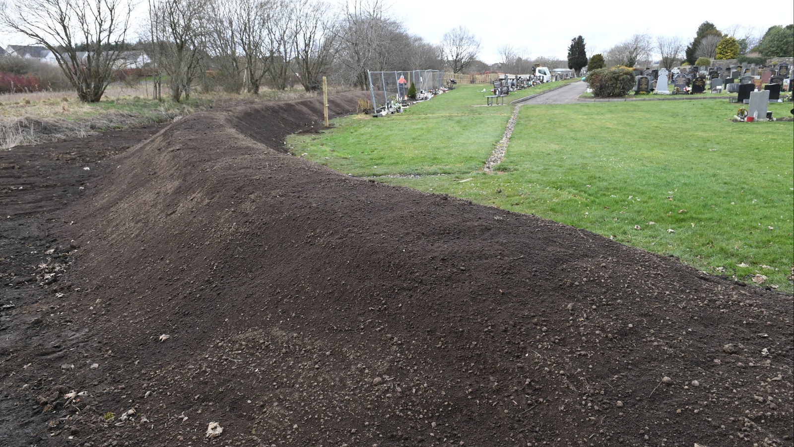 New cemetery barrier built to protect the graves of babies after ...