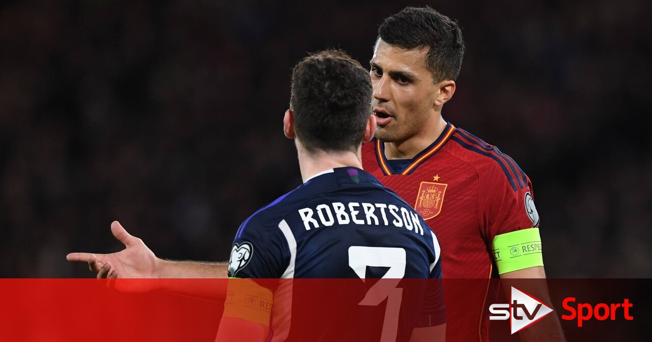 'Rubbish': Scotland’s ‘time-wasting’ leaves Spain captain Rodri fuming ...