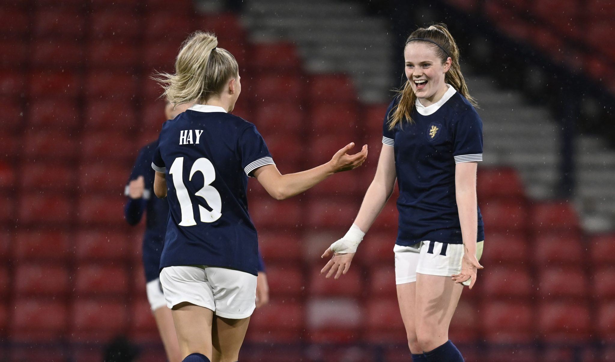 Teenager Emma Watson nets first international goals as Scotland beat ...