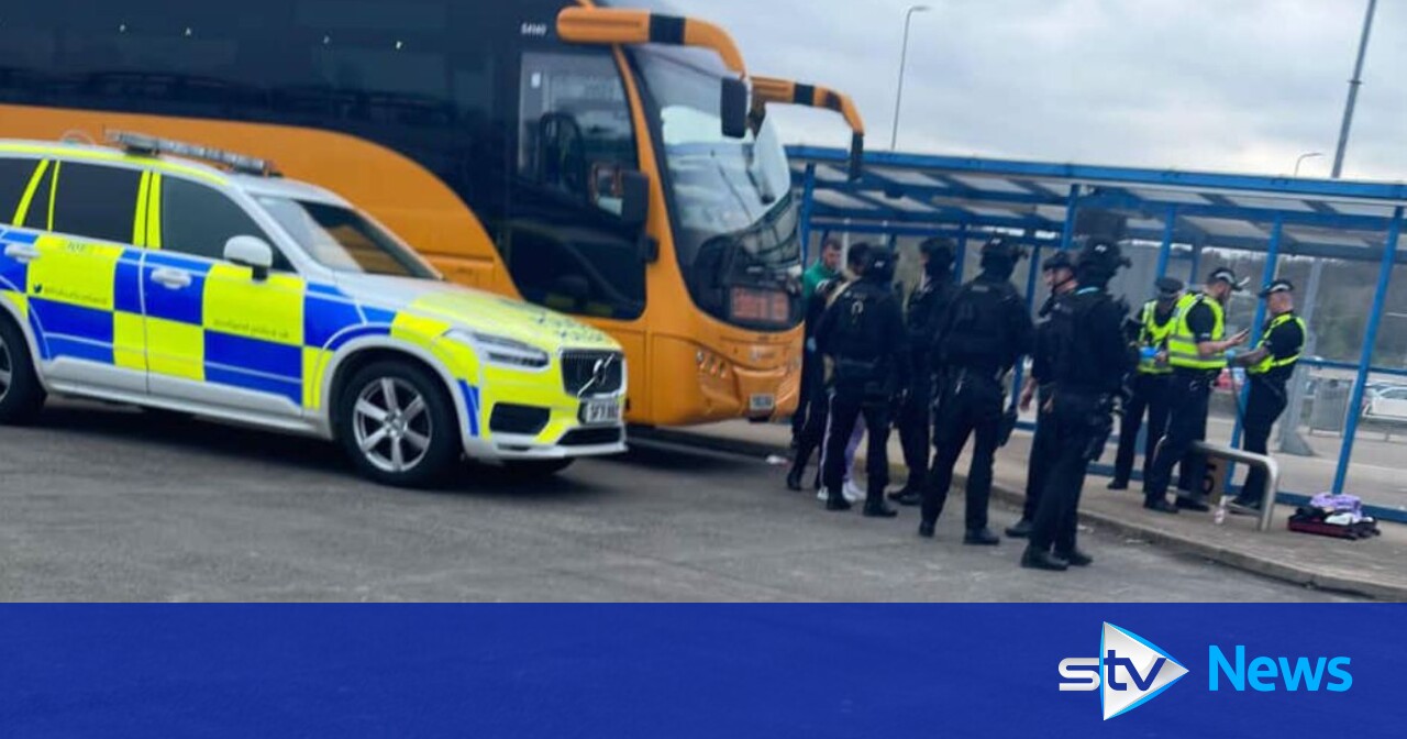 Armed police descend on Megabus bound for Edinburgh after man attempts ...
