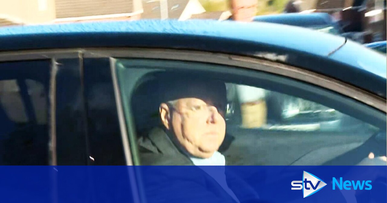 Nicola Sturgeon's husband Peter Murrell seen in public for first time ...