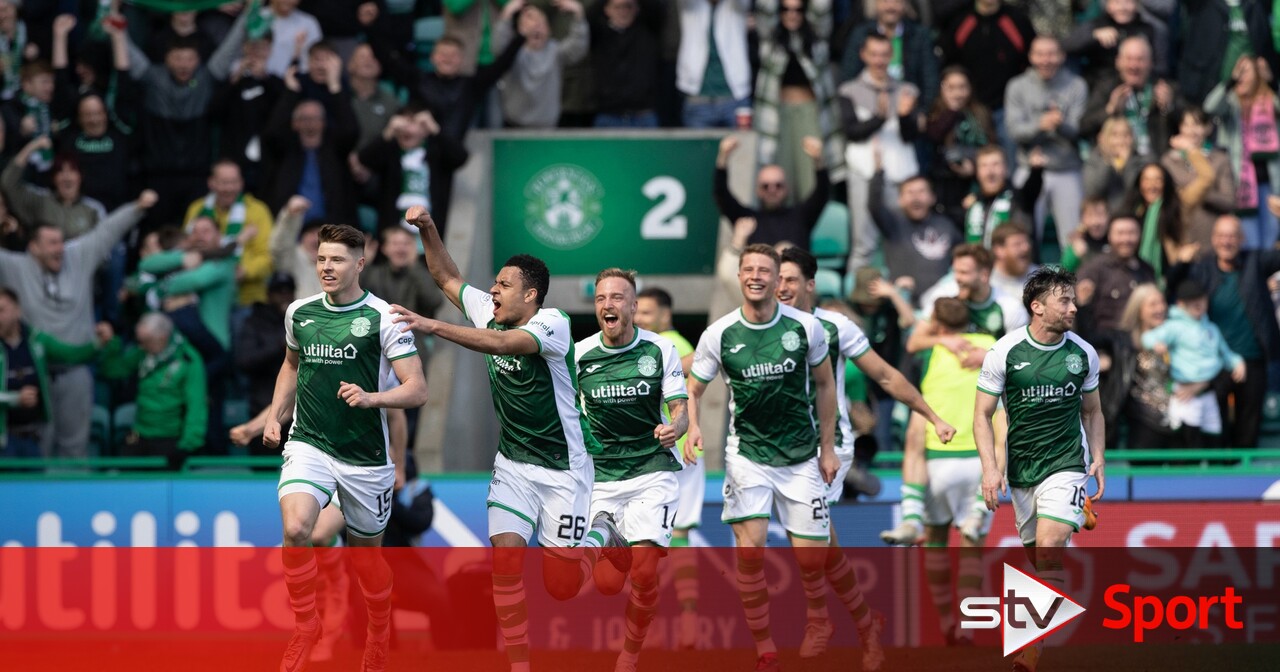 Hibs win Edinburgh Derby as Hearts suffer sixth straight defeat | STV News