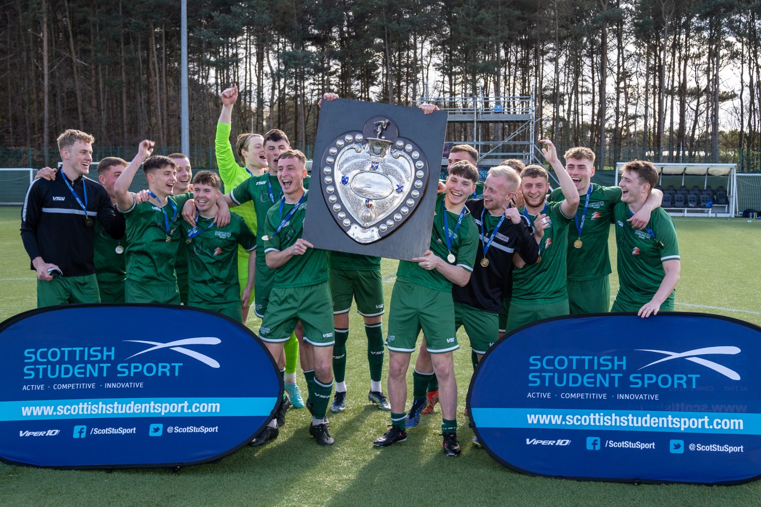 University of Stirling football team crowned best in Scotland after ...