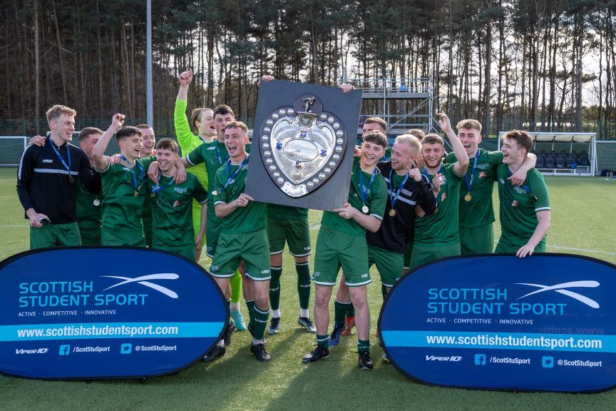 University of Stirling football team crowned best in Scotland after winning Queen's Park Shield ...