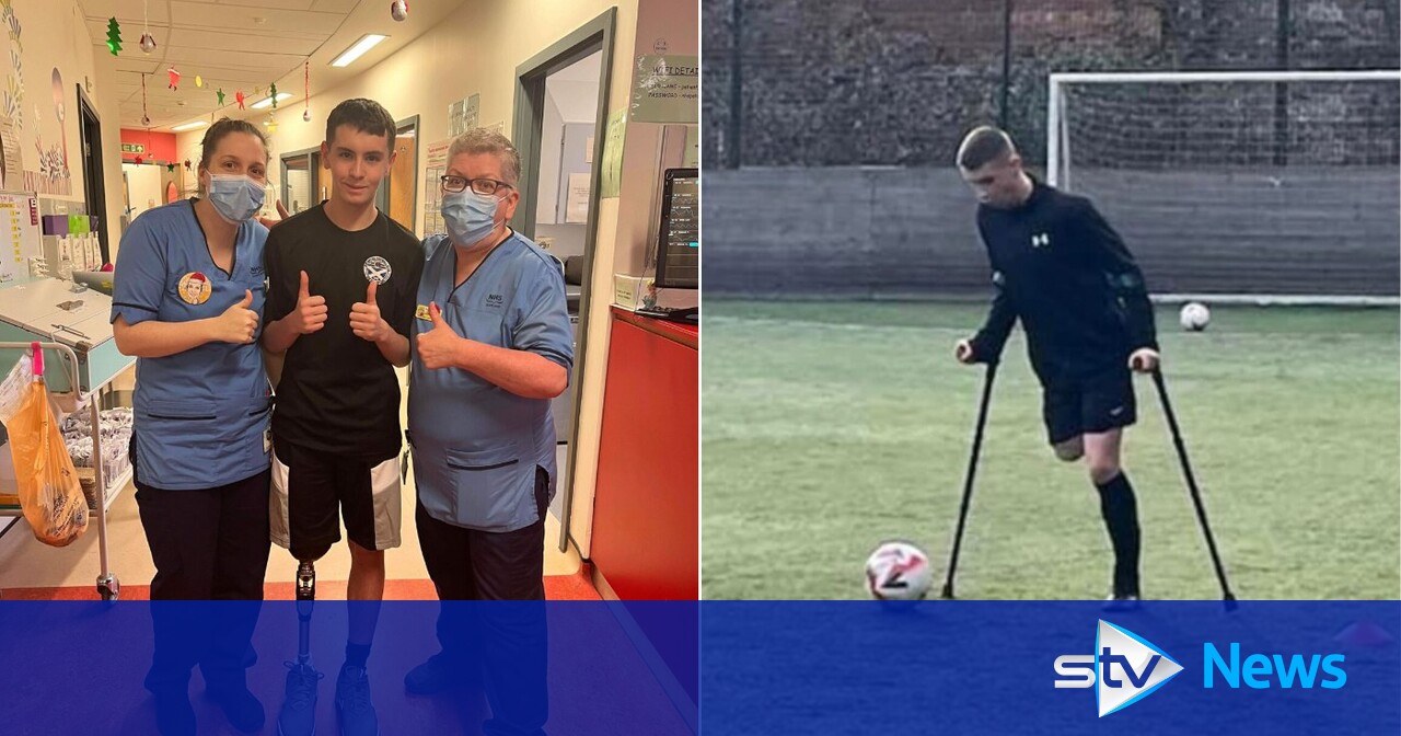 Teenage footballer from Glasgow keeps Scotland dream alive after losing ...