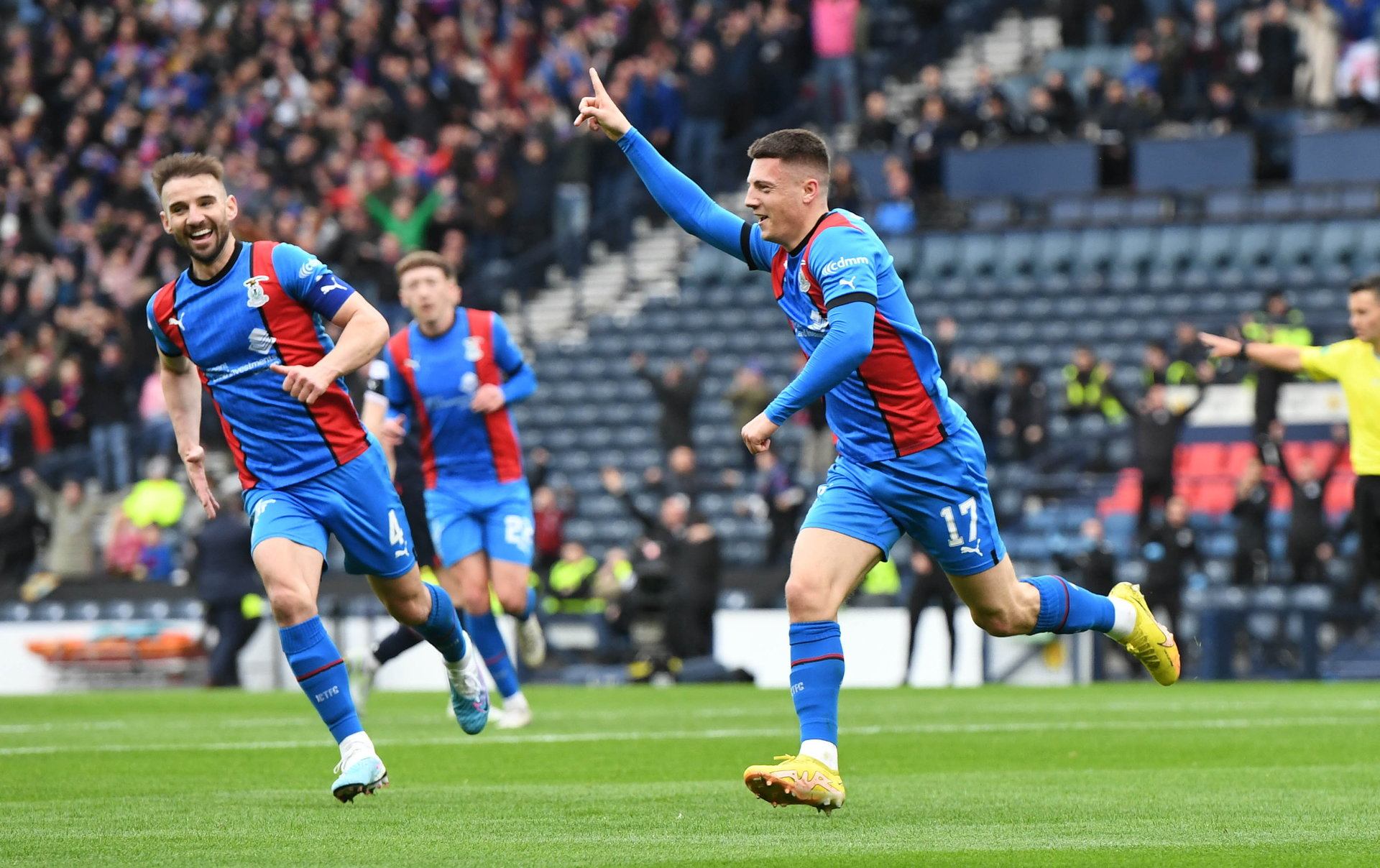 Inverness reach Scottish Cup final with Hampden victory over Falkirk ...