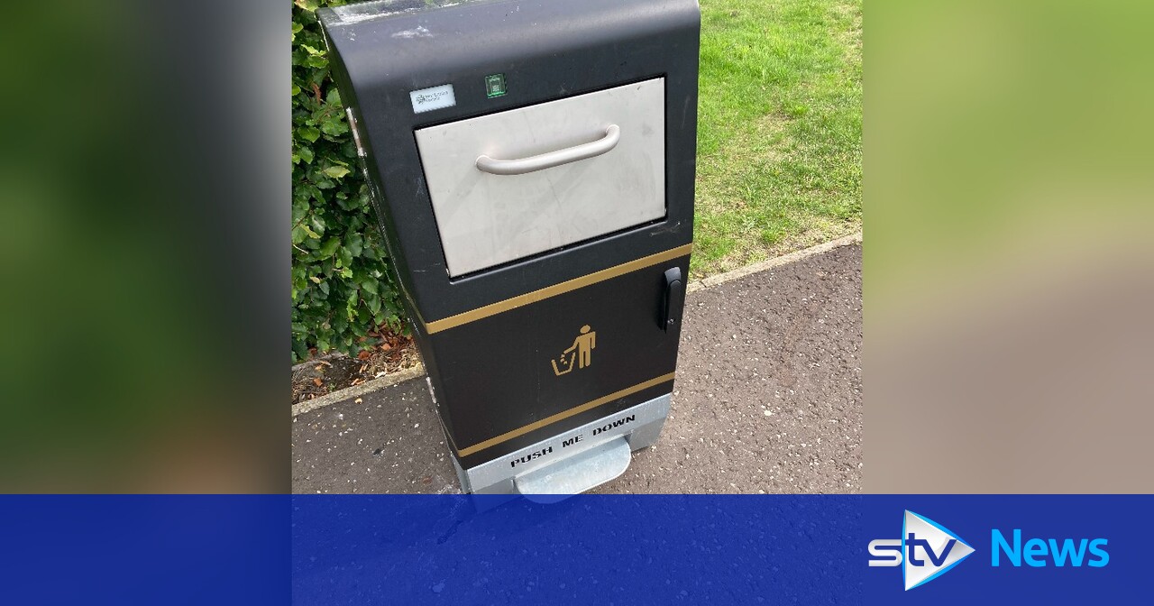 West Lothian talking bins targeted by vandals in series of fire attacks ...