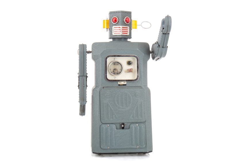Rare 1957 Radicon robot toy found 'in mum's loft' sells for £8,400 at ...