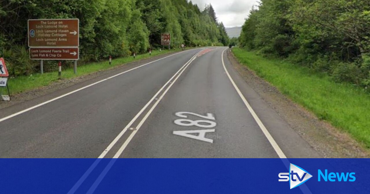 Emergency services shut A82 after crash between bus and 4×4 near Luss ...