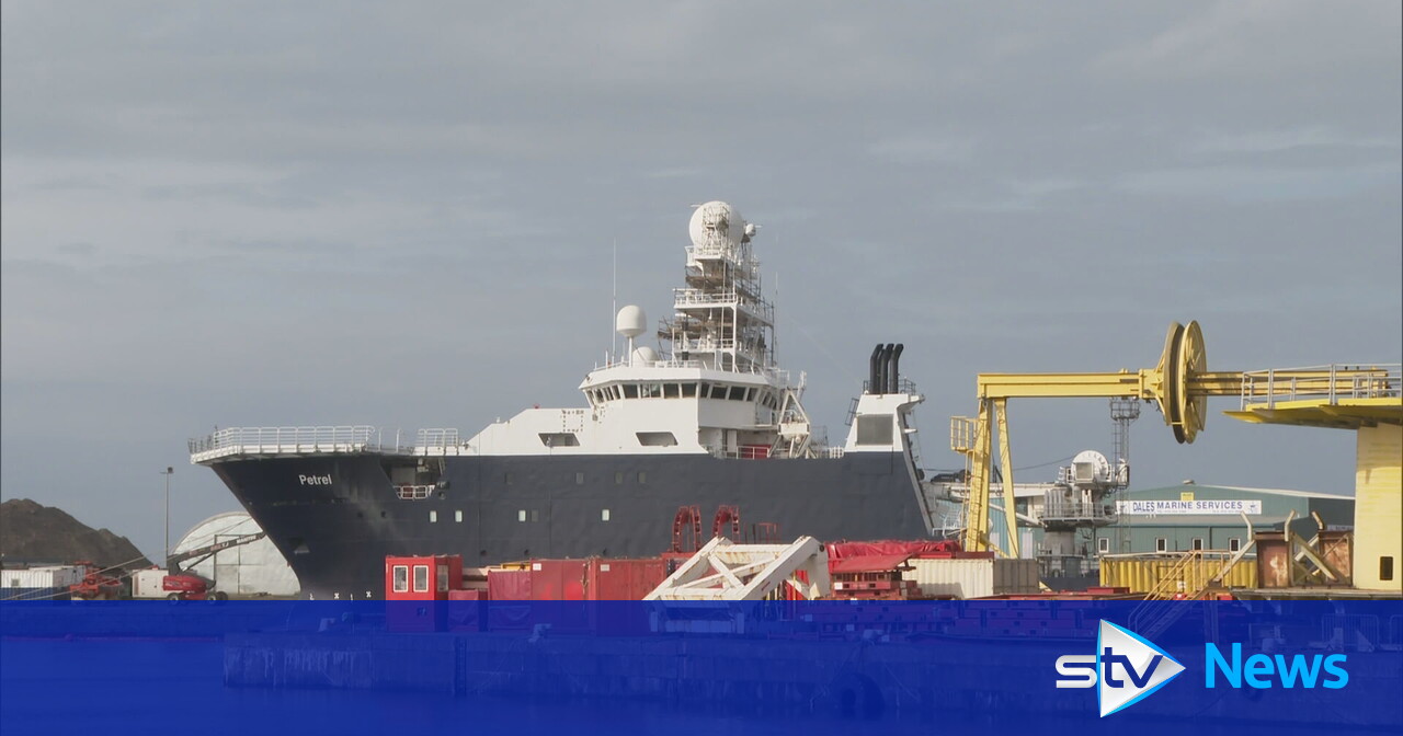 US Navy-owned ship righted and afloat after toppling in Edinburgh Leith ...