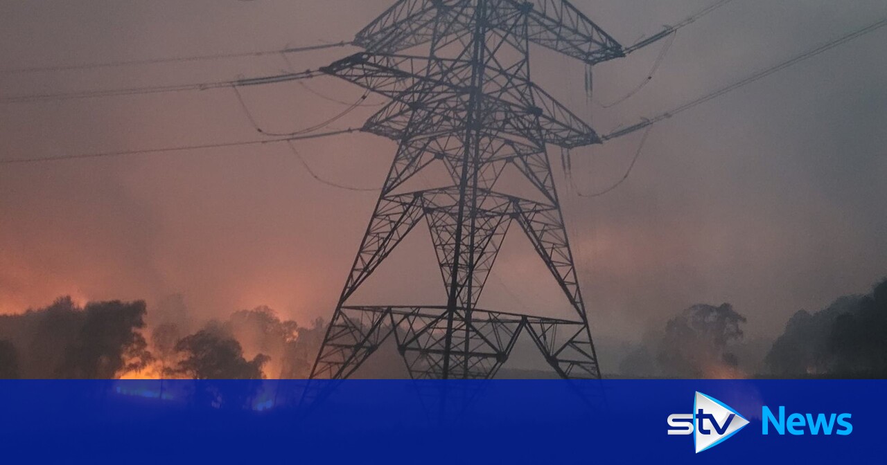 Two firefighters airlifted to hospital after being injured while ...