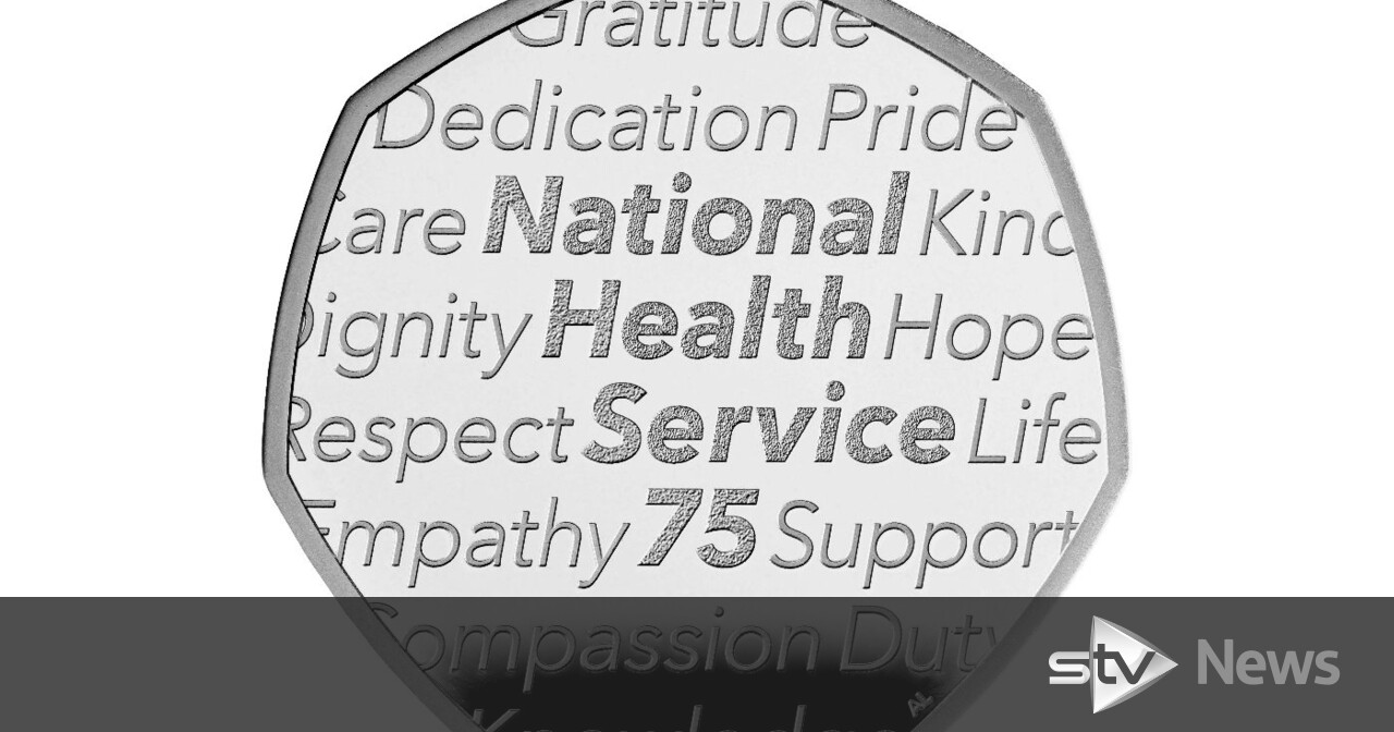 Royal Mint 50p coin celebrates 75 years of the National Health Service ...