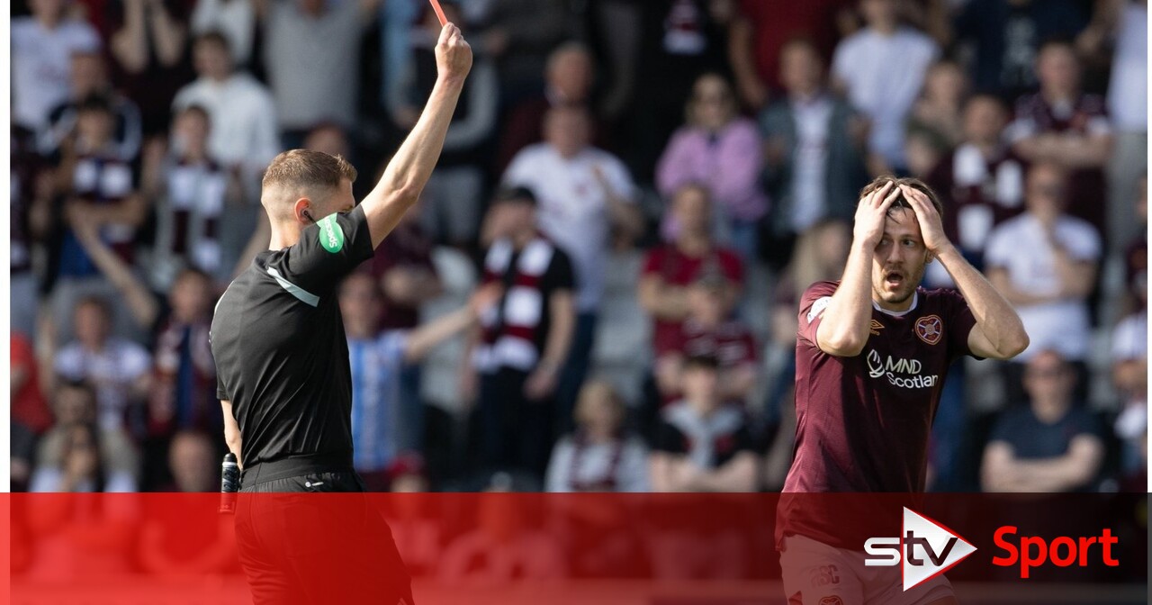 Hearts midfielder Peter Haring wins appeal against St Mirren sending ...