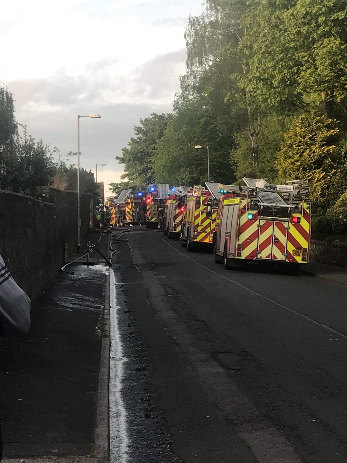 Firefighters battle blaze at historic Corbelly Hill convent in Dumfries ...