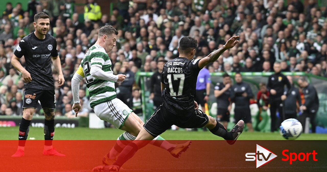 Late McGregor goal helps Celtic avoid second shock defeat to St Mirren ...