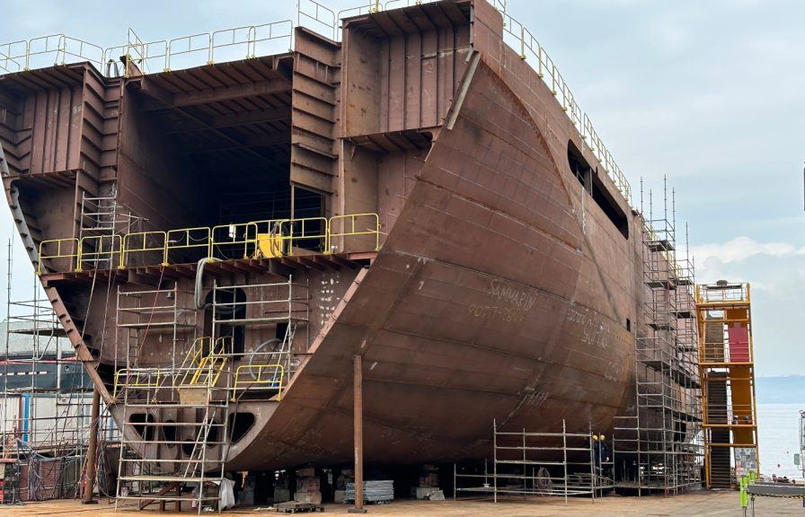 New CalMac ferries being built in Turkey reach 'key milestones' | STV News