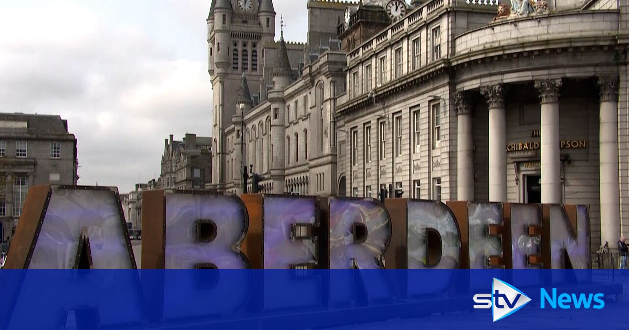 ‘Hollywood-style’ sign installed in Aberdeen in a bid to boost tourism ...