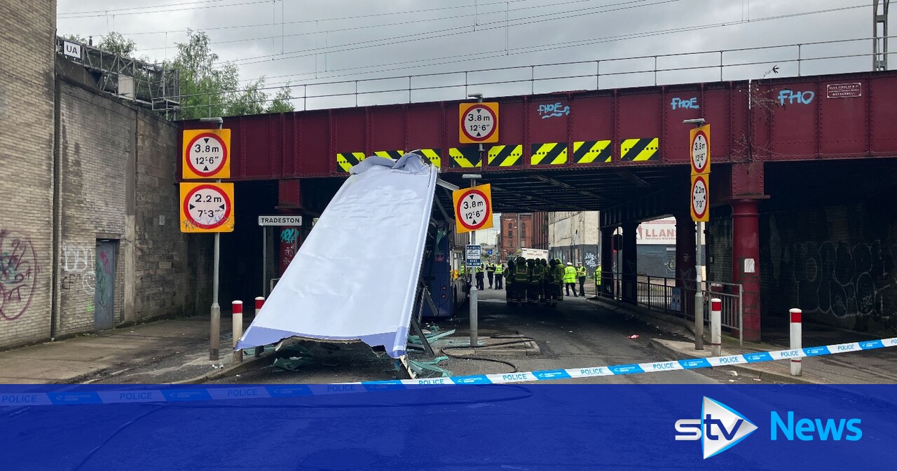 Bus driver crashed double-decker into rail bridge after taking wrong ...