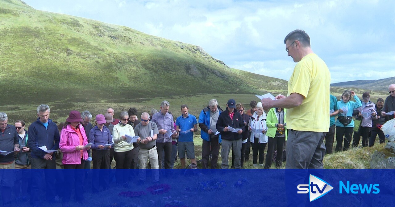 RAF Hercules: Families honour servicemen who died in Perthshire plane ...
