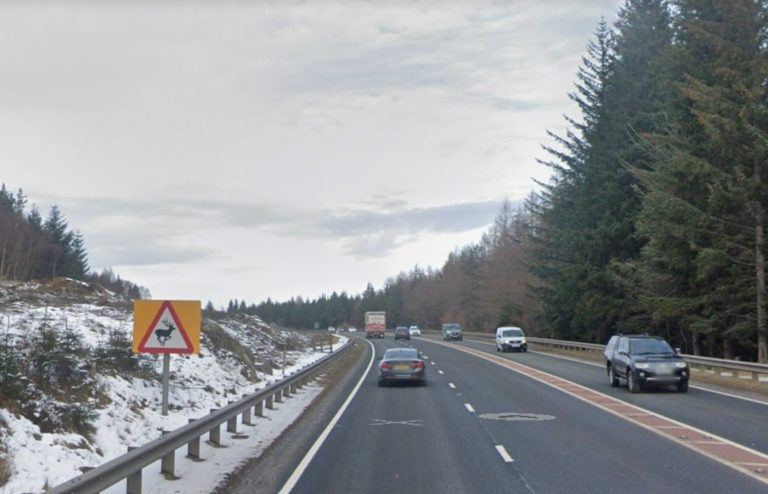 Crash between car and lorry closes A9 near Dalmagarry as drivers asked ...