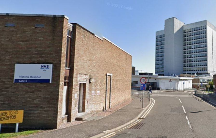 Grounds of Victoria Hospital in Kirkcaldy cordoned off after man's body ...