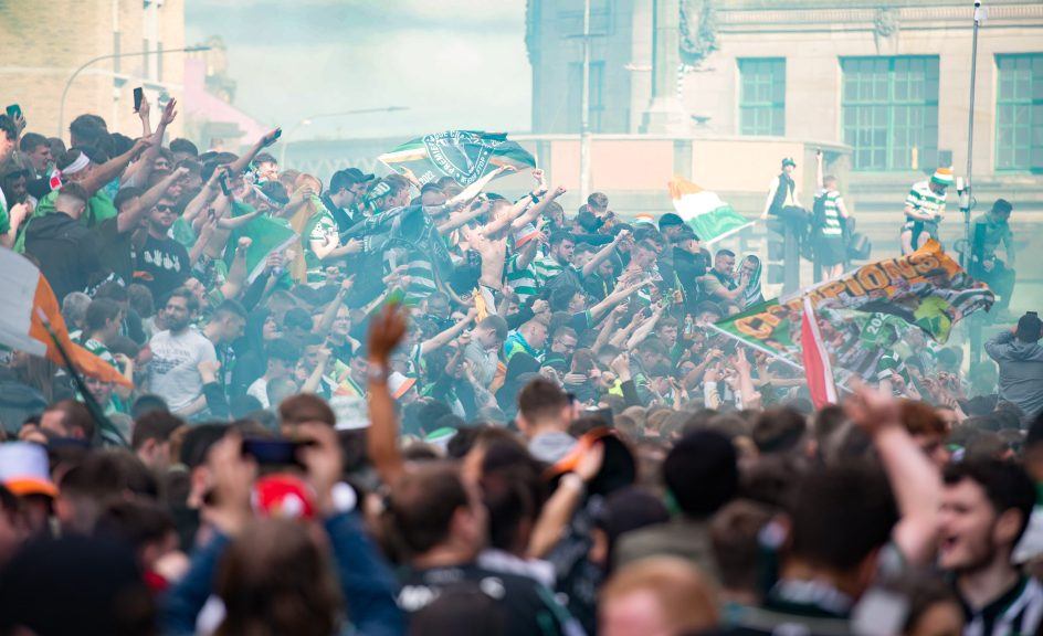 Police chief brands Celtic fan celebrations in Glasgow as 'unacceptable ...