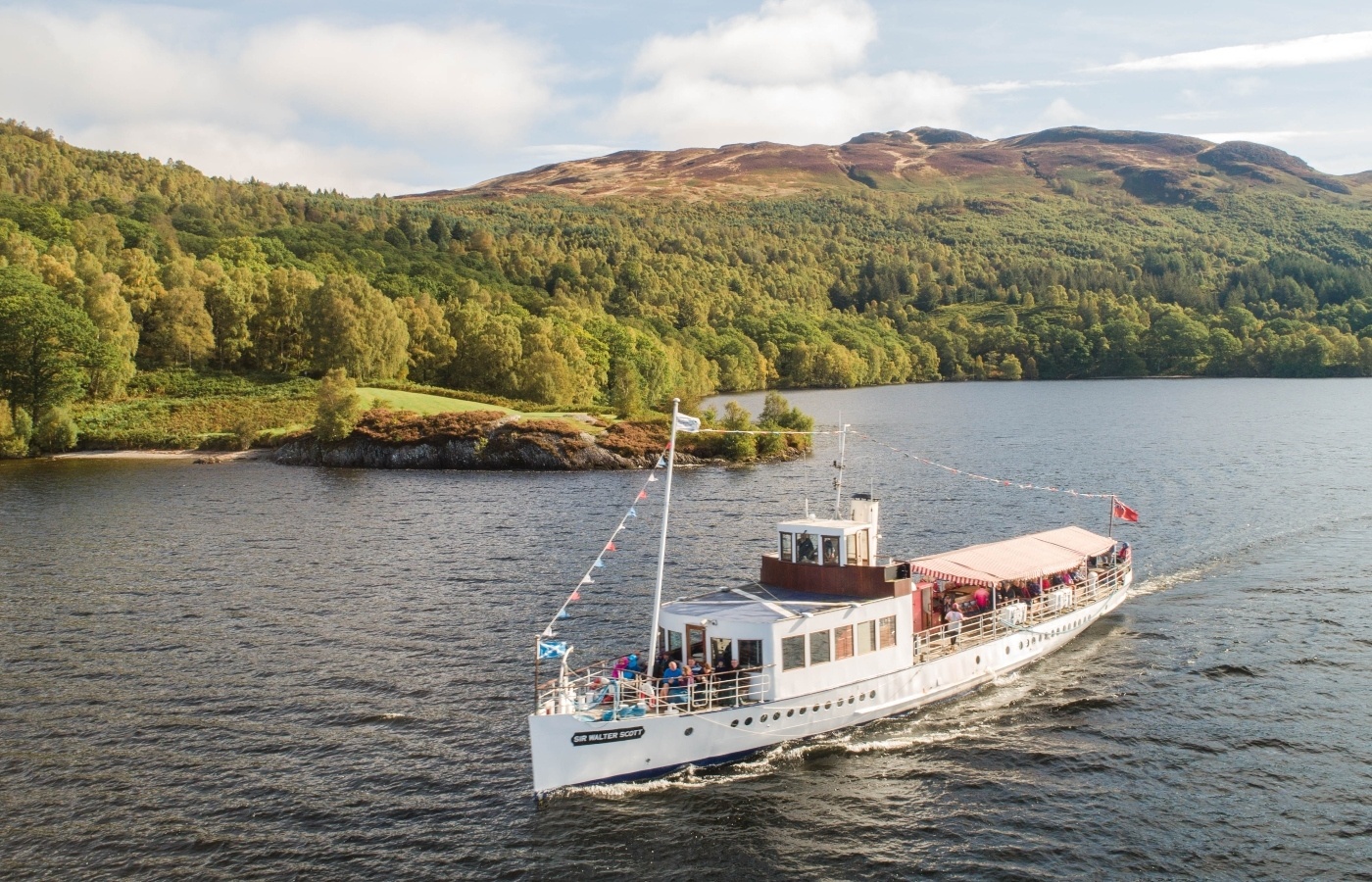 Century old Steamship Sir Walter Scott Back In Action On Loch Katrine Century old Steamship Sir Walter Scott Back In Action On Loch Katrine