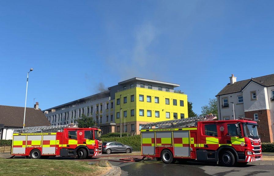 Emergency services rush to scene of fire as primary school evacuated in ...