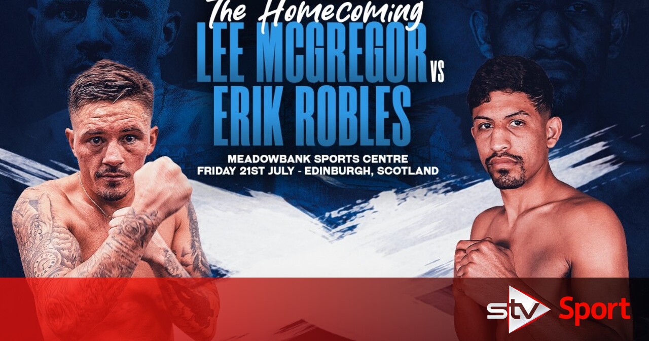 Lee McGregor lands IBO world title shot against Erik Robles in return ...