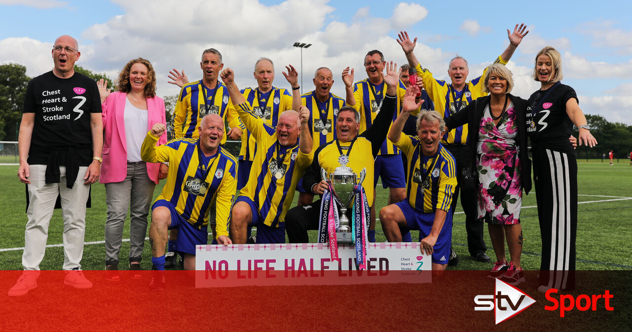 Scottish Walking football festival breaks world records | STV News