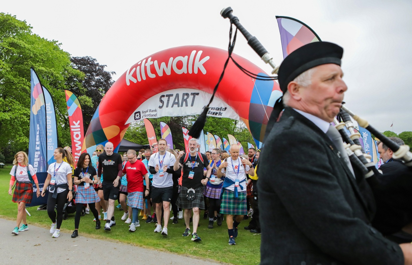 Biggest ever Aberdeen Kiltwalk to provide boost to hundreds of ...