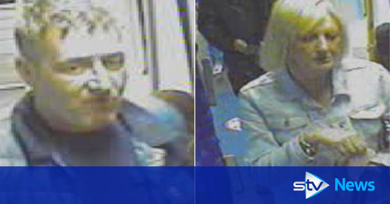CCTV images released of man and woman after Ayr train assault | STV News