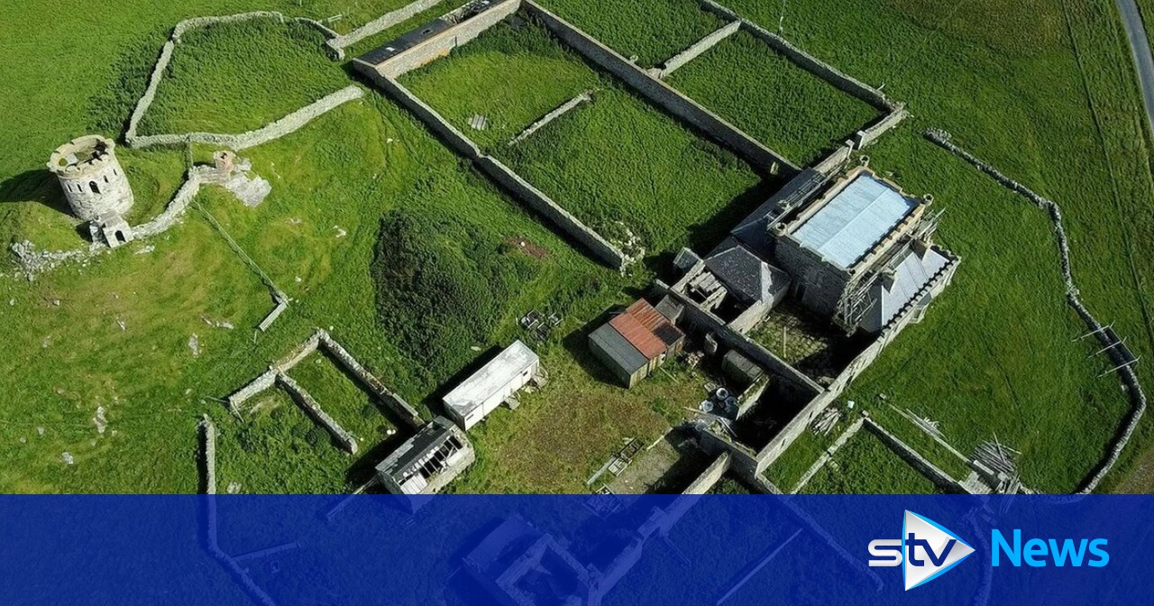 Brough Lodge on Shetland's Fetlar Island on sale for £30,000 but needs ...