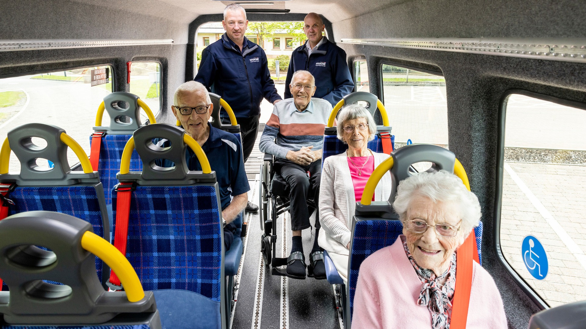 Military duo team up to keep ex-services charity Erskine moving | STV News