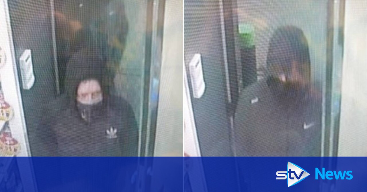 Police Scotland release CCTV images of two men following robbery at ...