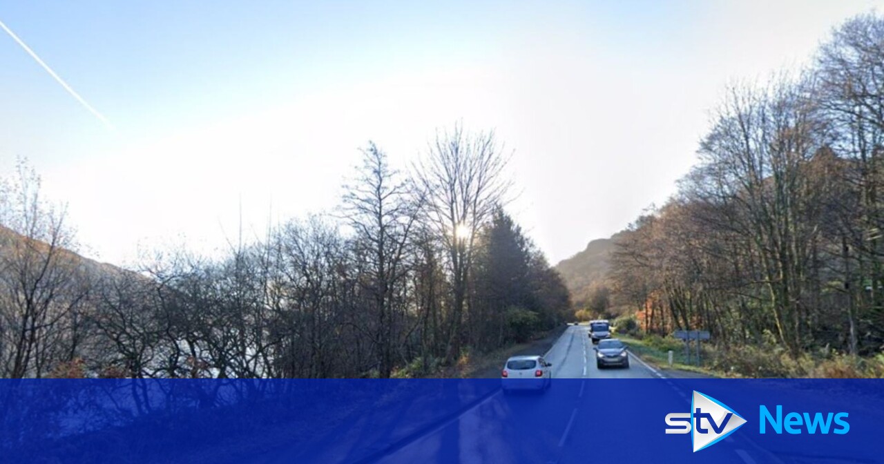 Two drivers rushed to hospital after crash on A82 near Tarbet beside ...