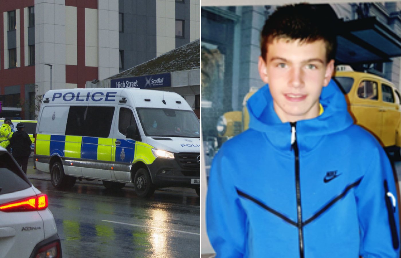 Teenager murdered schoolboy Justin McLaughlin in stabbing at Glasgow ...