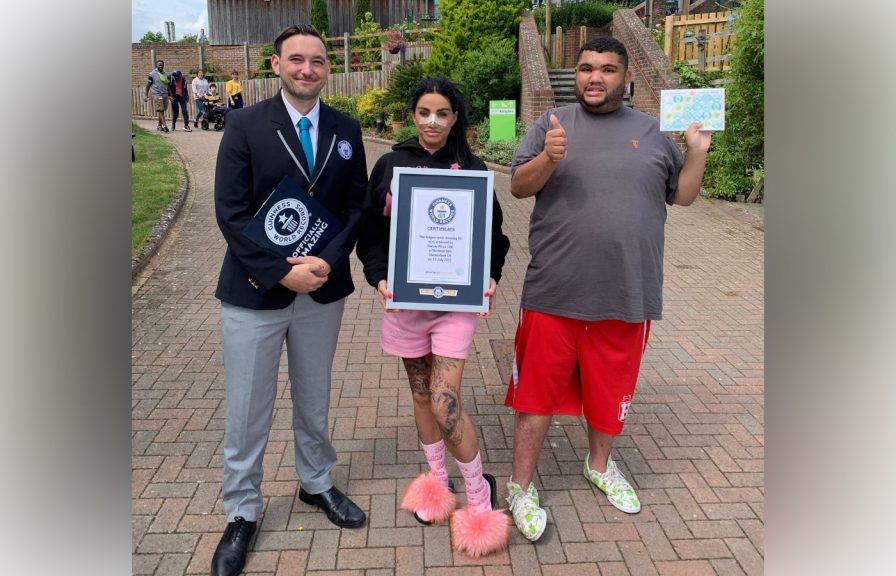 Katie Price's son Harvey breaks Guinness World Record for longest train ...