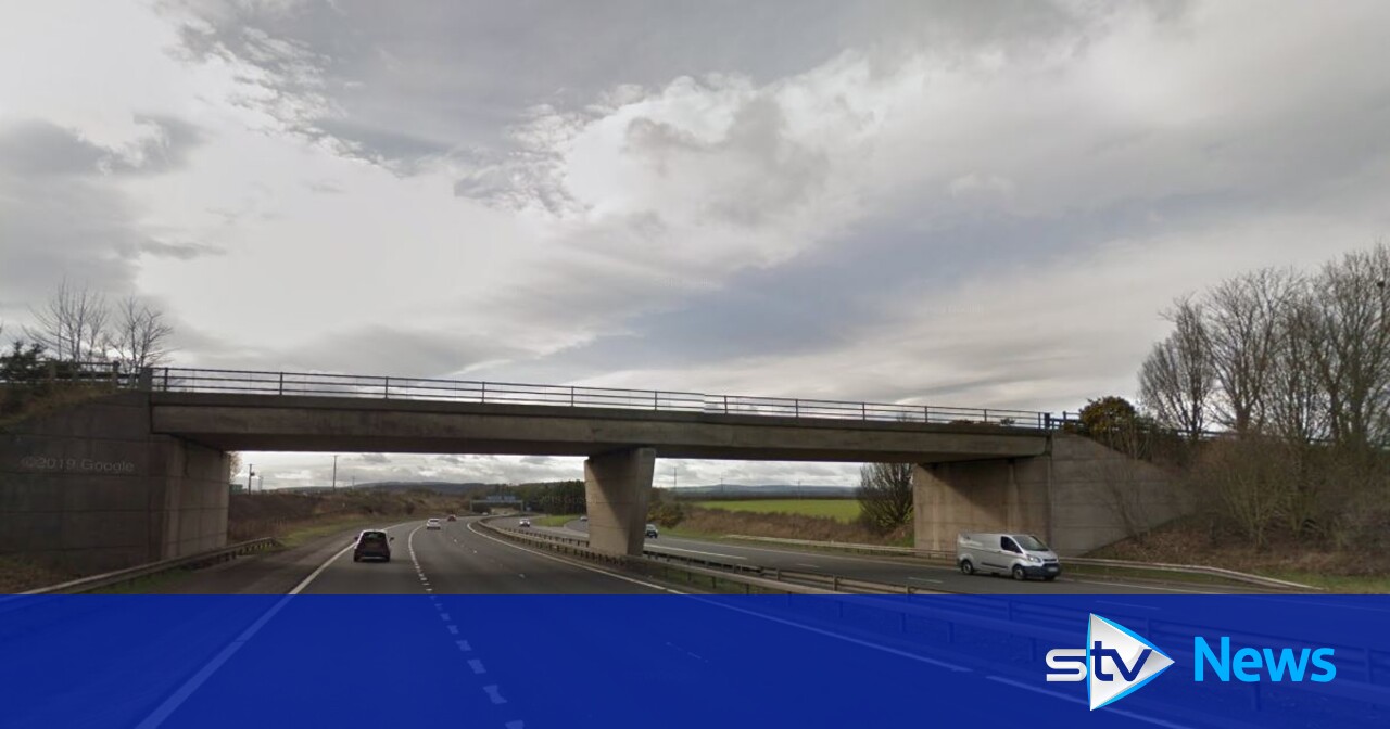 Two men in critical condition after major crash on M9 near Falkirk ...