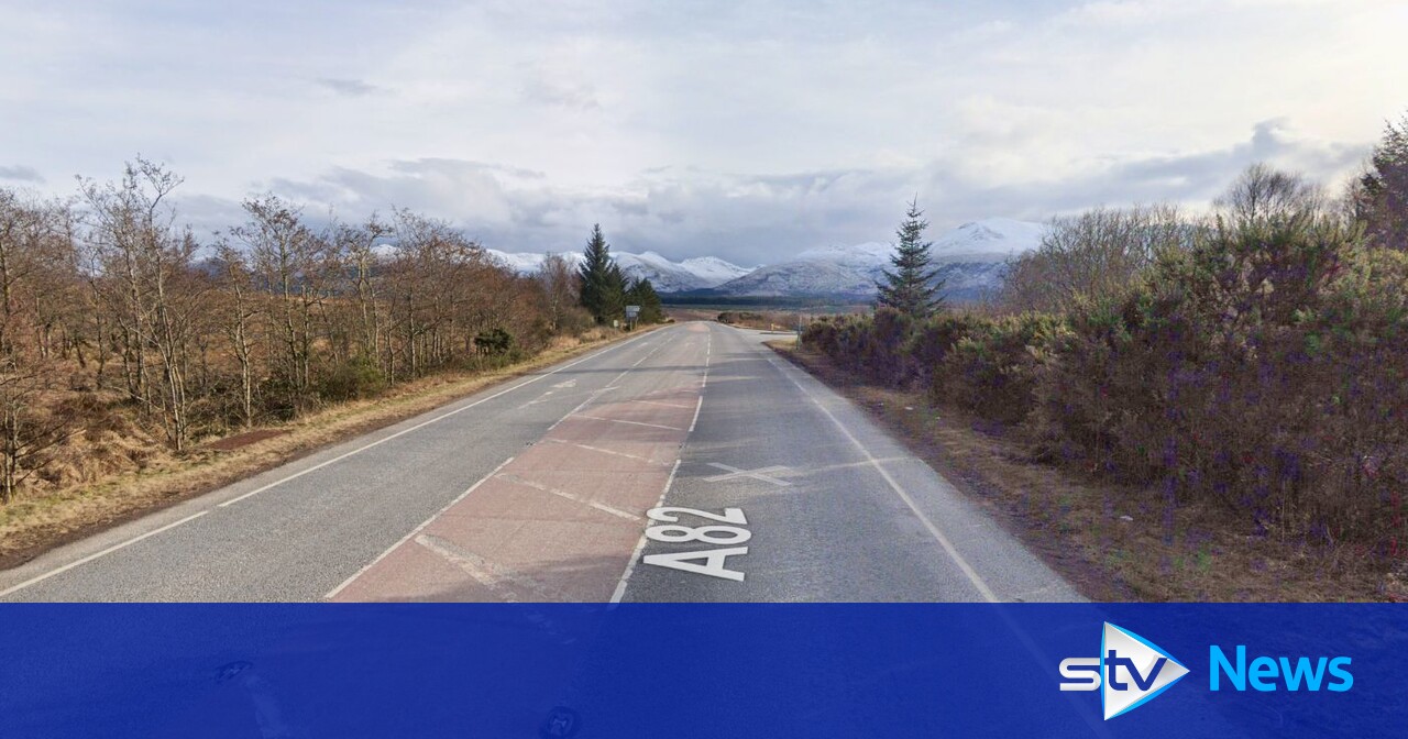 A82 Inverness to Fort William closed for three hours following car ...