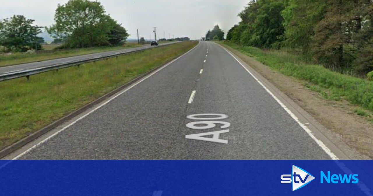 Crash near Stracathro, Angus closes A90 northbound as drivers face diversion | STV News