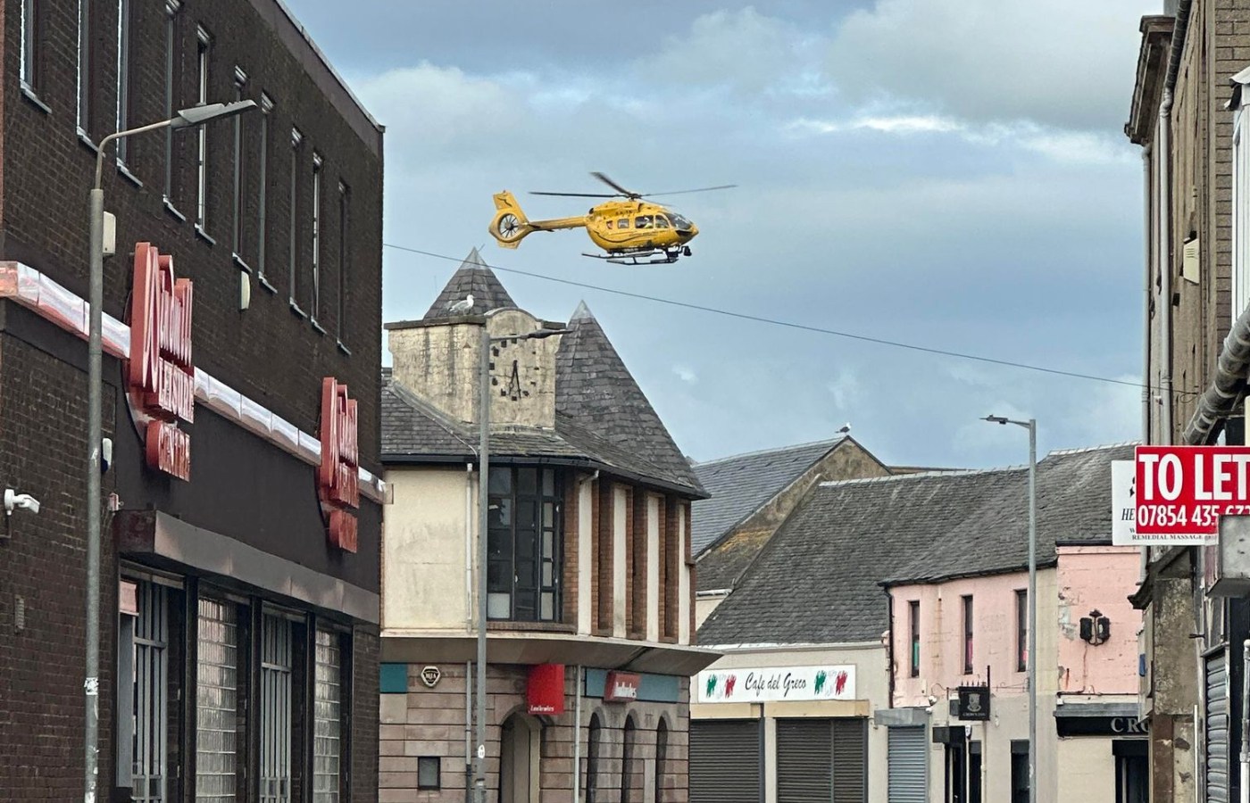 Railway lines closed after person struck by train between Ardrossan and ...