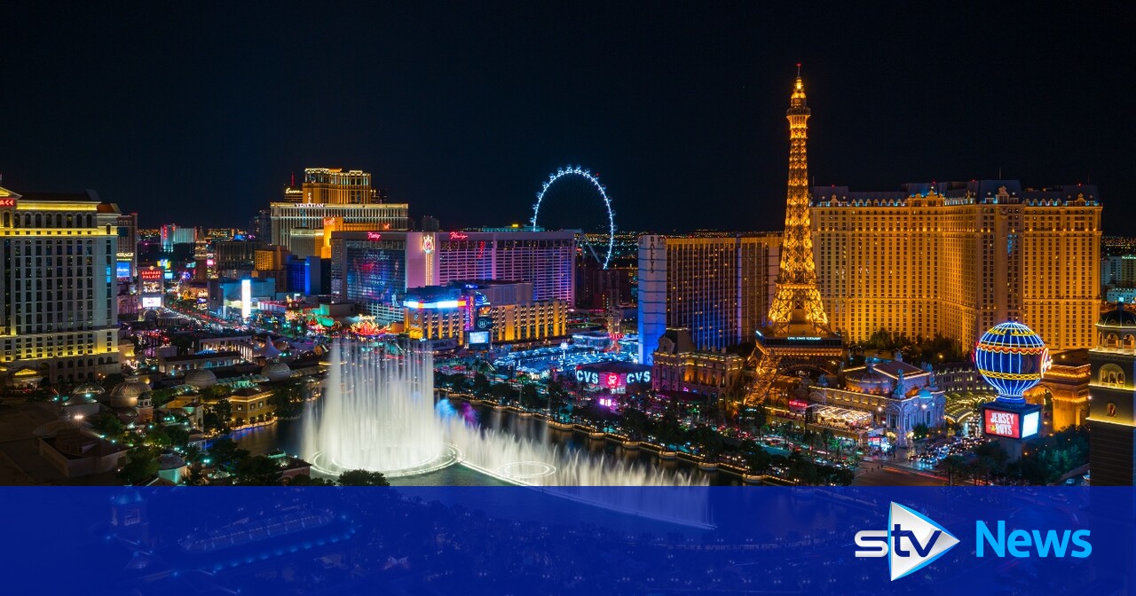 Scottish man Lewis Fraser from Falkirk missing in Las Vegas as friends ...