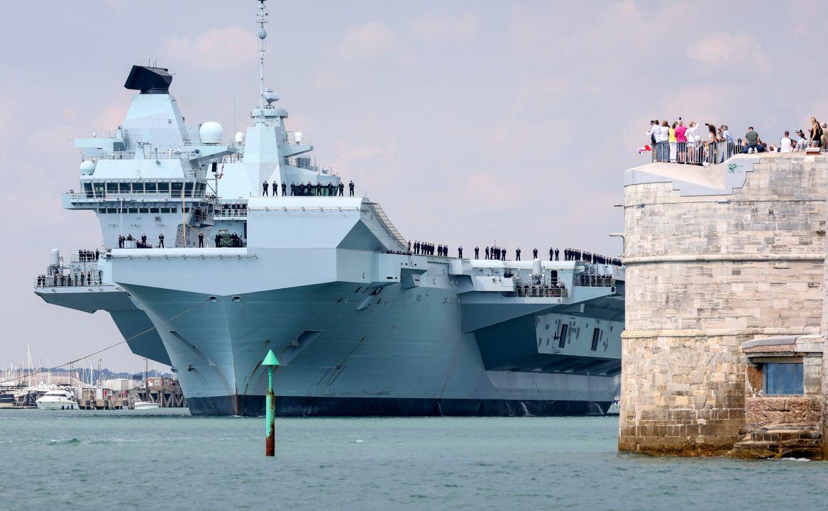 UK's biggest warship HMS Prince of Wales back in action after repairs ...
