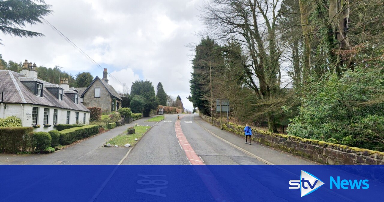 Man dies after being found seriously injured on Blanefield village road ...