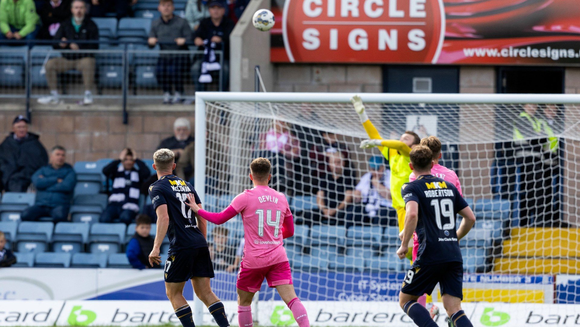Luke McCowan’s finish seals all three points for Dundee against Hearts ...