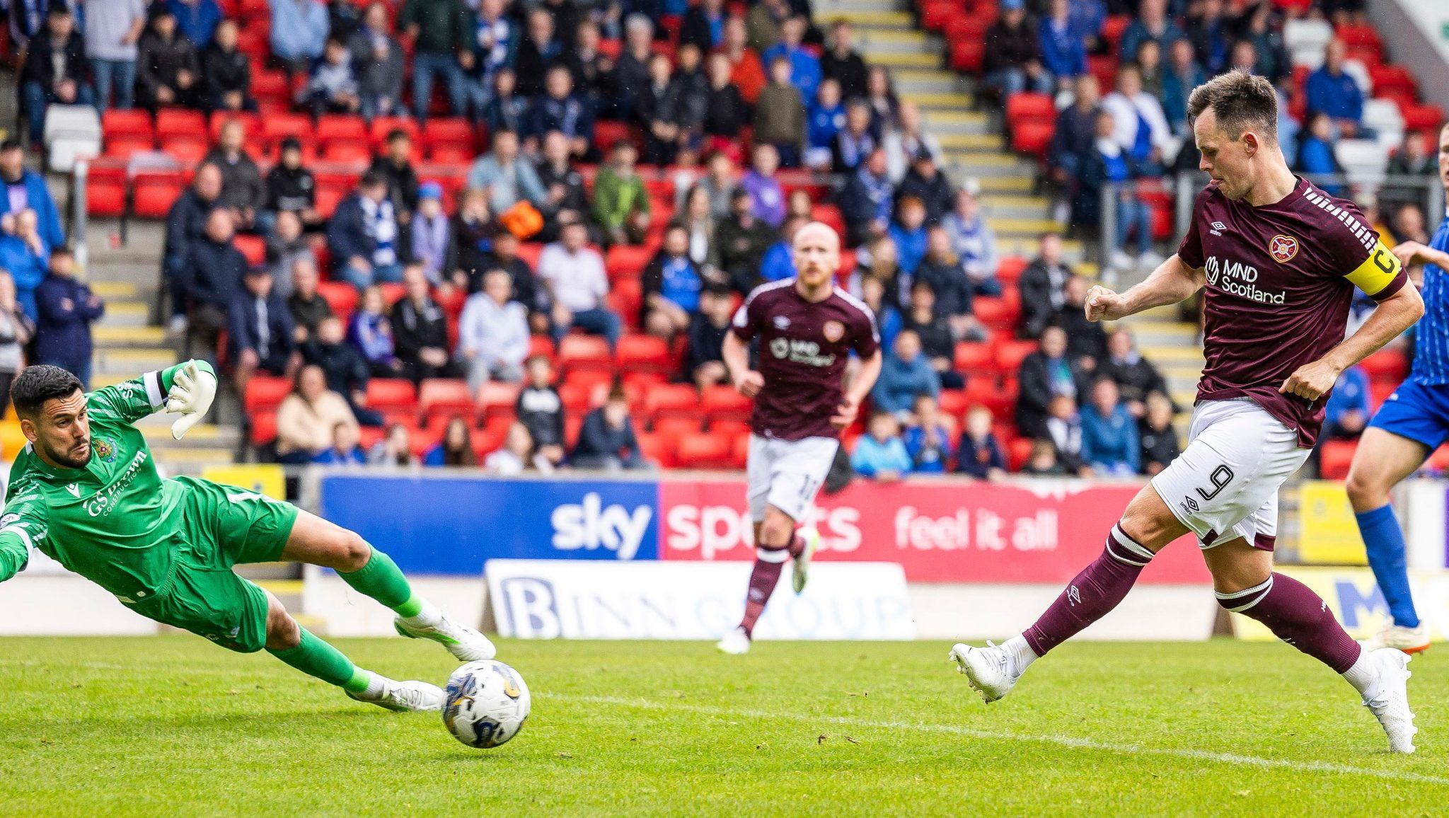 Lawrence Shankland hopes Hearts can carry European momentum into ...